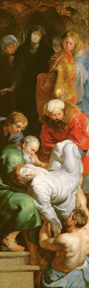 The Entombment of St. Stephen, from the Triptych of St. Stephen